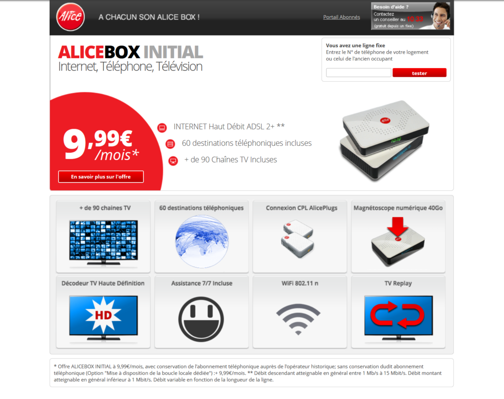 Alicebox.fr redesign - ENERGUMENE